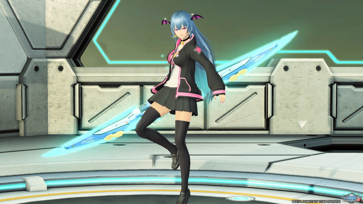 【PSO2】エトワールで構えるダブルセイバー - saba2