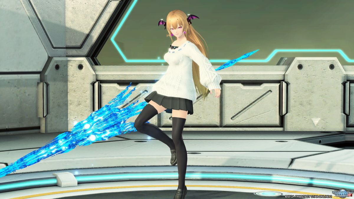 【PSO2】エトワールで構えるダブルセイバー - saba2