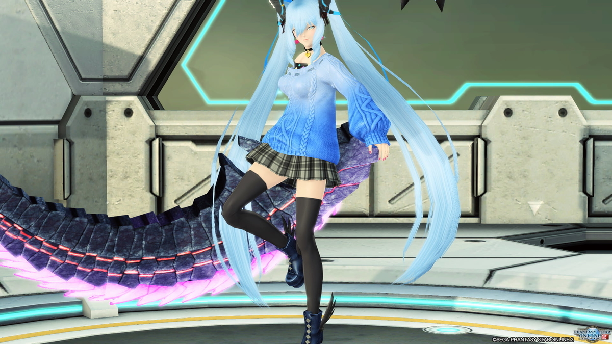 【PSO2】エトワールで構えるダブルセイバー - saba2