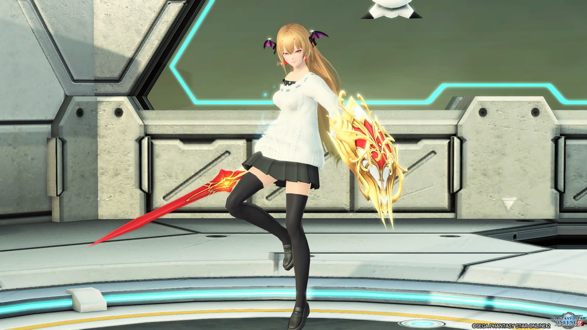 【PSO2】エトワールで構えるダブルセイバー - saba2