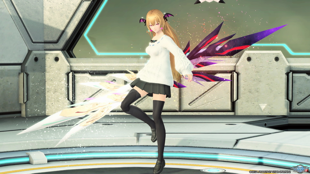 【PSO2】エトワールで構えるダブルセイバー - saba2