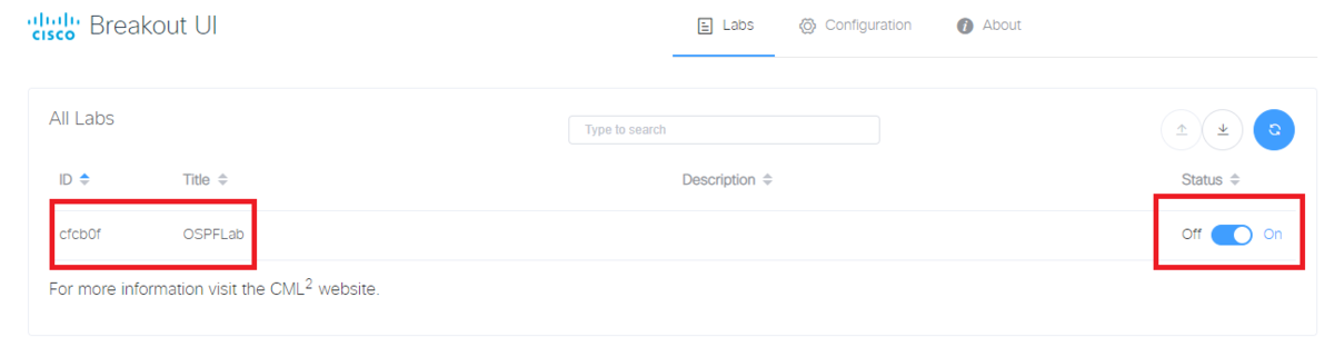 CML2のラボ機器へTelnet接続【CML 2 Breakout】 - Giテック