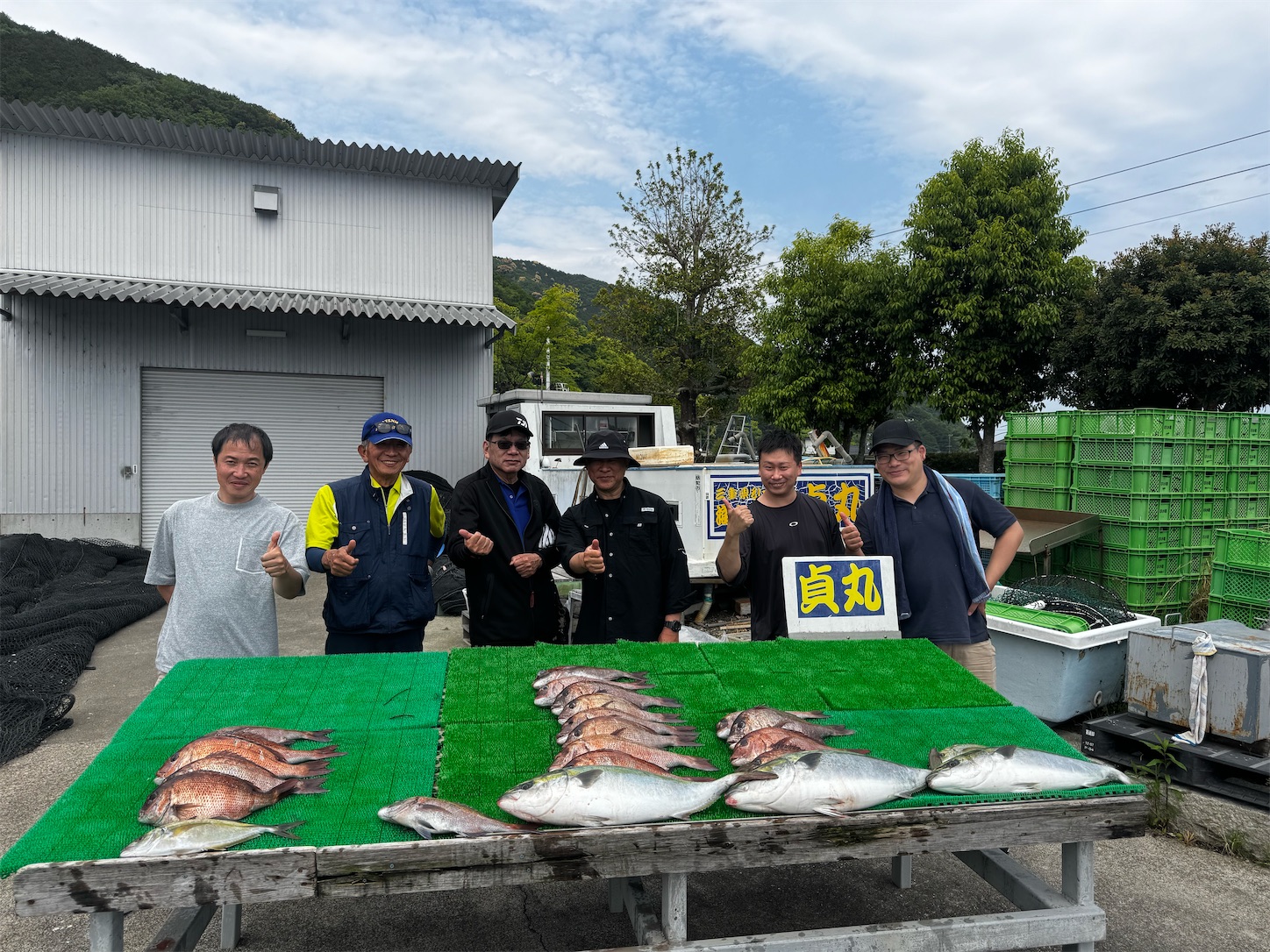 4月29日 水曜日 - 海上釣り堀 貞丸釣果