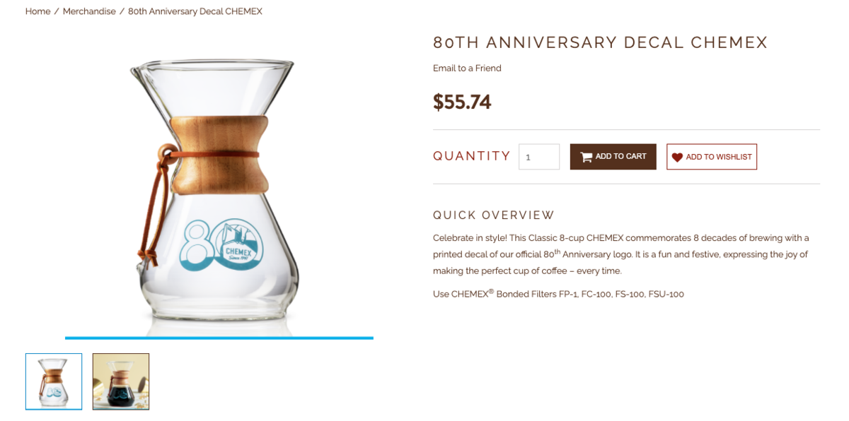 CHEMEX(ケメックス) 80周年 我が家の3カップはこなごなに - サイノモリライフ