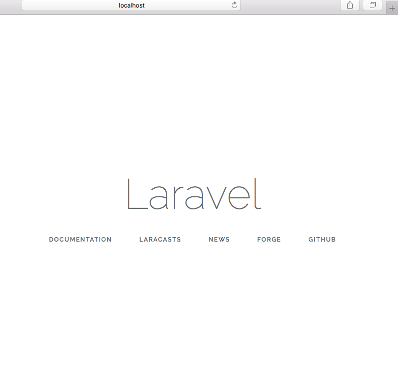 とりあえず始めるLaravel Mac編 - saito_brogのブログ