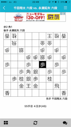 恐ろしく冷静な指し回し！ 角換わり棒銀 - 将棋の棋力向上へ〜山登りのように一歩一歩〜