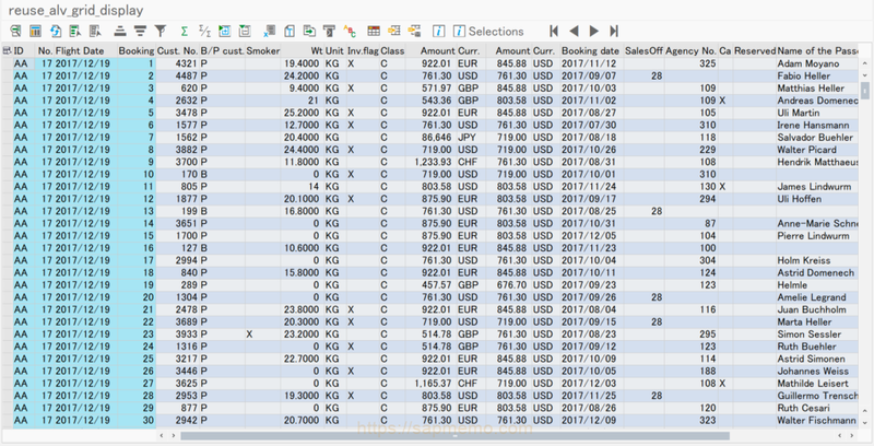 【ABAP】ALV –リフレッシュ時に行列の位置を保持する方法（サンプルあり） - sapdev’s diary