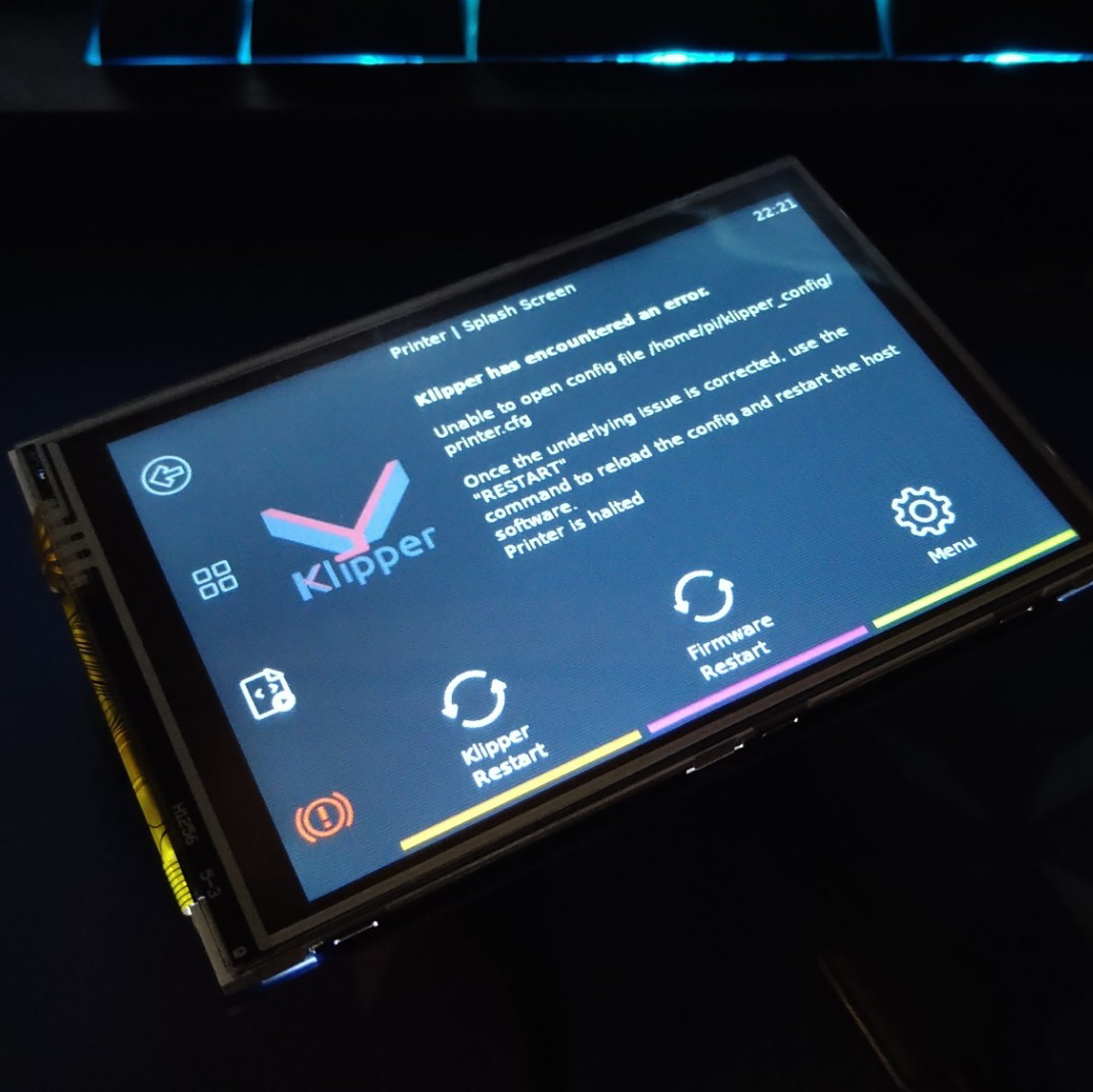 Raspberry Pi Zero 2 W(USBブート+Ethernet)でMainsail+KlipperScreenを動かす - からあげうどん