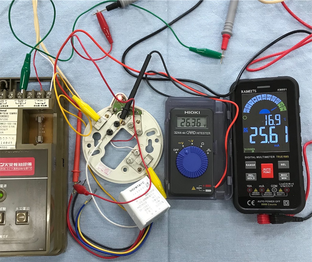【備忘録】P型 差動式・定温式（移報出力付き S端子・P端子・3線式）感知器を見てみる。DSC-2 DSC-2K 2SC1-L 2SA-PH カジノンBV1290 - さすけ のインターホン ブログ