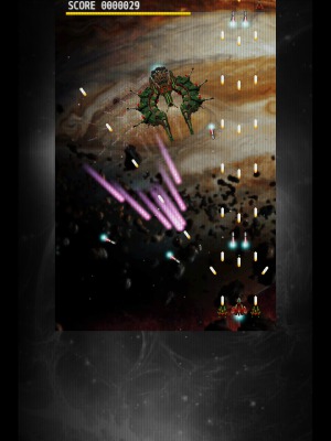 XPhyre：画面固定で小粒ながら楽しめる弾幕のカジュアル縦シューティング - スマホゲーム空間 ～iPhoneアプリのレビューと攻略～