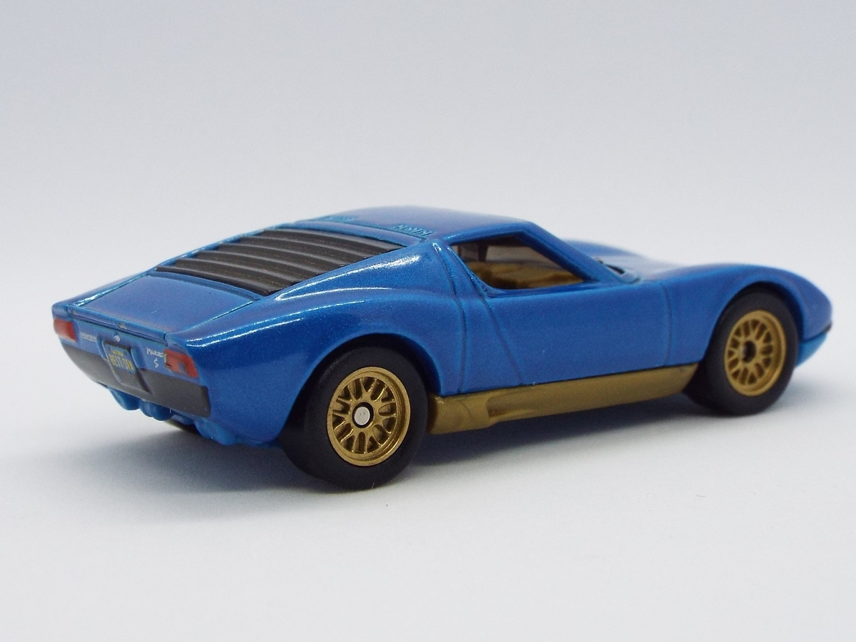MBXのミウラ ─Matchbox Lamborghini Miura P400S - 手のひら駐車場日誌