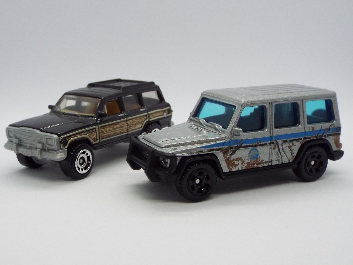 セールと言われるとねぇ ─Matchbox Mercedes-Benz G-Class G500 & Jeep Wagoneer - 手のひら ...