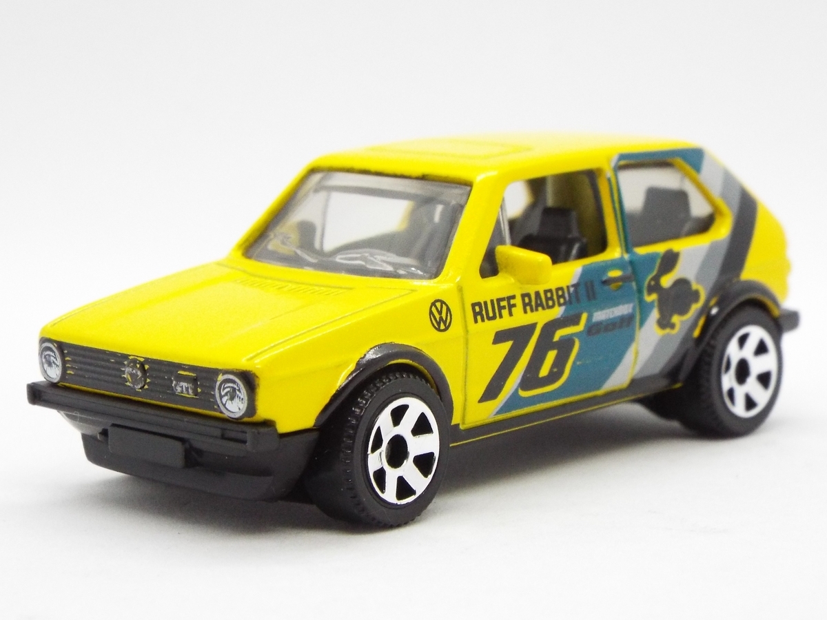 リバイバルなウサギ ─ Matchbox '76 Volkswagen MK1 GTI Golf - 手のひら駐車場日誌