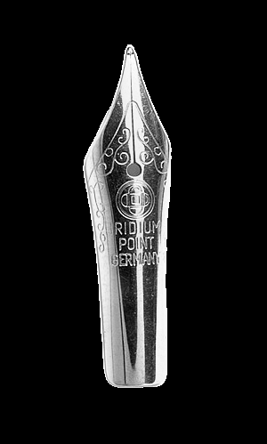 万年筆ペン先でたまにみかける"Iridium point Germany"とは - 万年筆ウォッチ