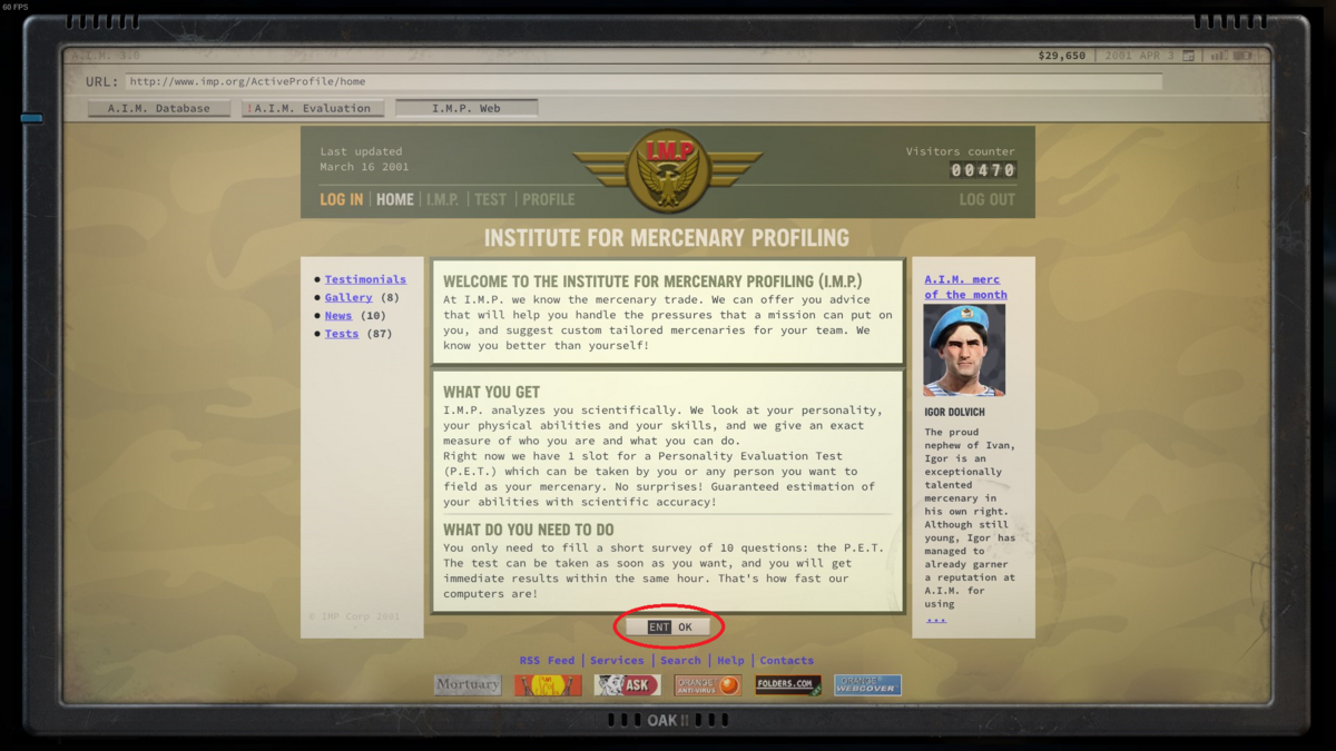 JA3 - ゲームの進め方1 - ゲーム開始～傭兵の雇い方編 - Jagged Alliance 3 - 非公式チュートリアル的なもの（仮）