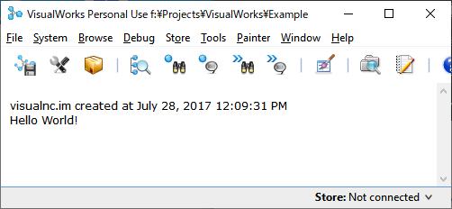 Cincom Smalltalk環境のVisualWorks入門2 - sechsの開発日記