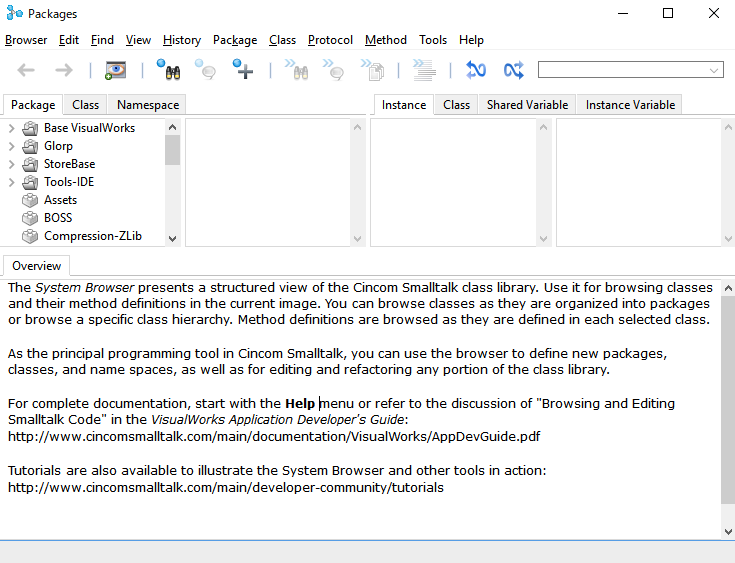 Cincom Smalltalk環境のVisualWorks入門3 - sechsの開発日記