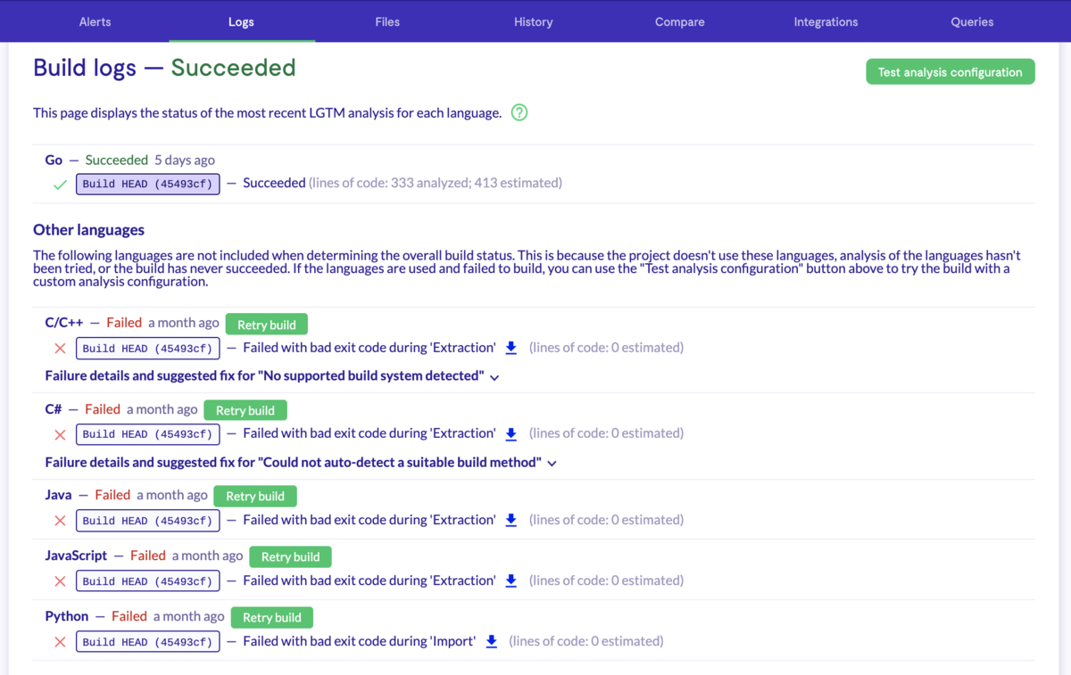 Githubの新しいセキュリティ機能 CodeQLを使ってみる - Security Index