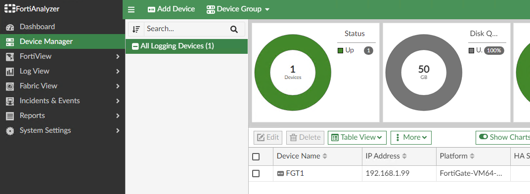 FortiAnalyzer - FortiGateの設計/設定ガイド