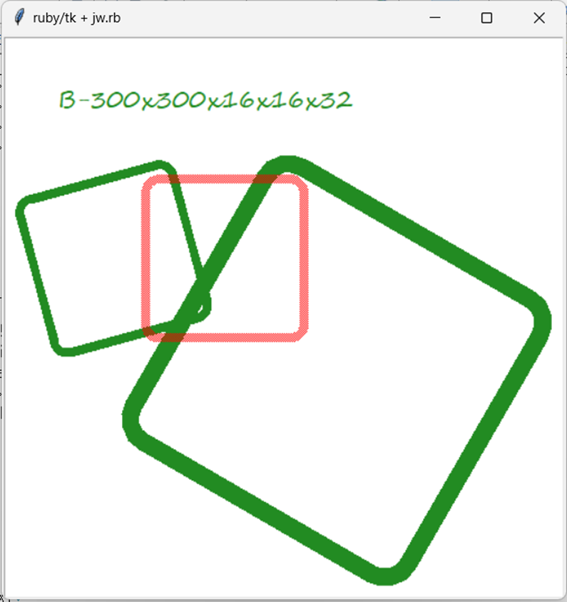 jw_cad 外部変形 － (297) ruby/tk(角形鋼管) － - seenlite’s blog