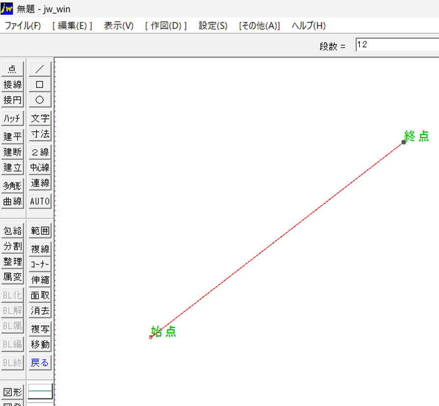 jw_cad 外部変形 － (747) gawkで階段を割り付ける － - seenlite’s blog