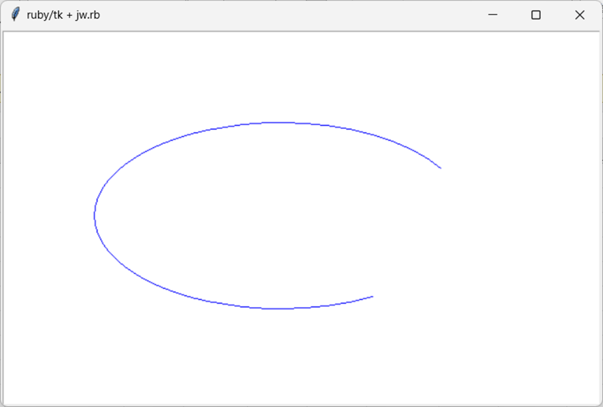jw_cad 外部変形 － (1900) ruby/tkの図形関数について(基本図形(4) : TkcArc.new ...