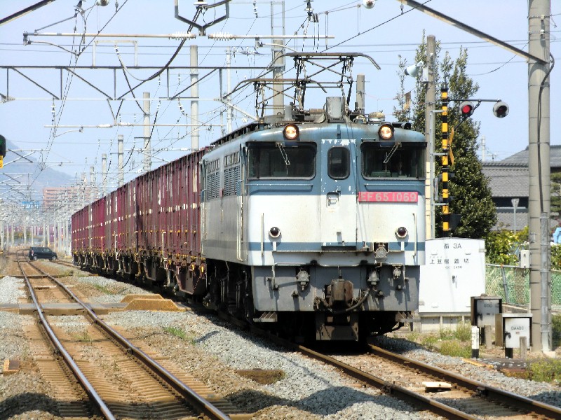 貨物列車EF65-1069号機 4月中旬四国入り - JR撮影日記