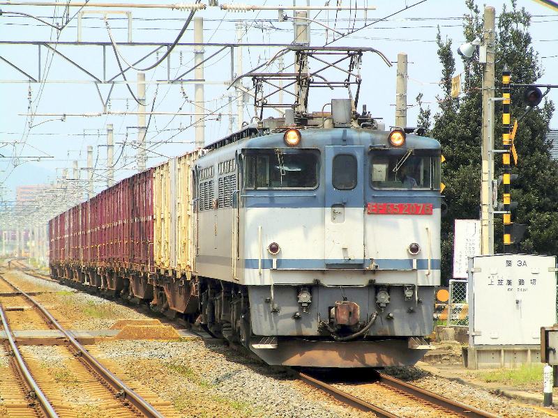 EF65-2076号機隅田川留置中 - JR撮影日記