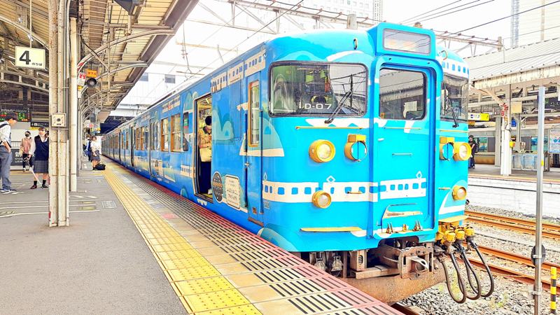 岡山駅でSETOUCHI TRAINに出会いました - JR撮影日記