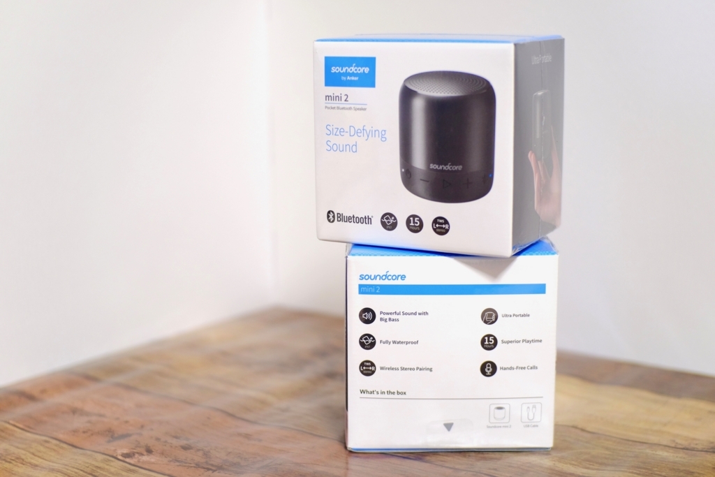Anker Soundcore Mini 2をレビュー！ステレオ感がいい感じ！ - せぐガジェット
