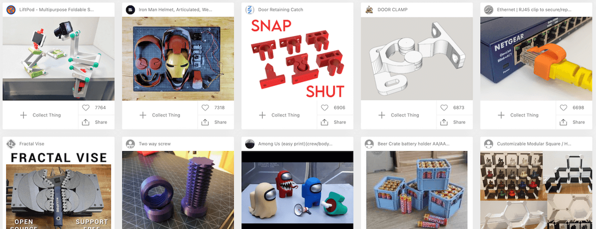 3Dプリンターで使える無料3Dデータがダウンロードできるオススメ配布サイトまとめ - ネットサービス研究室