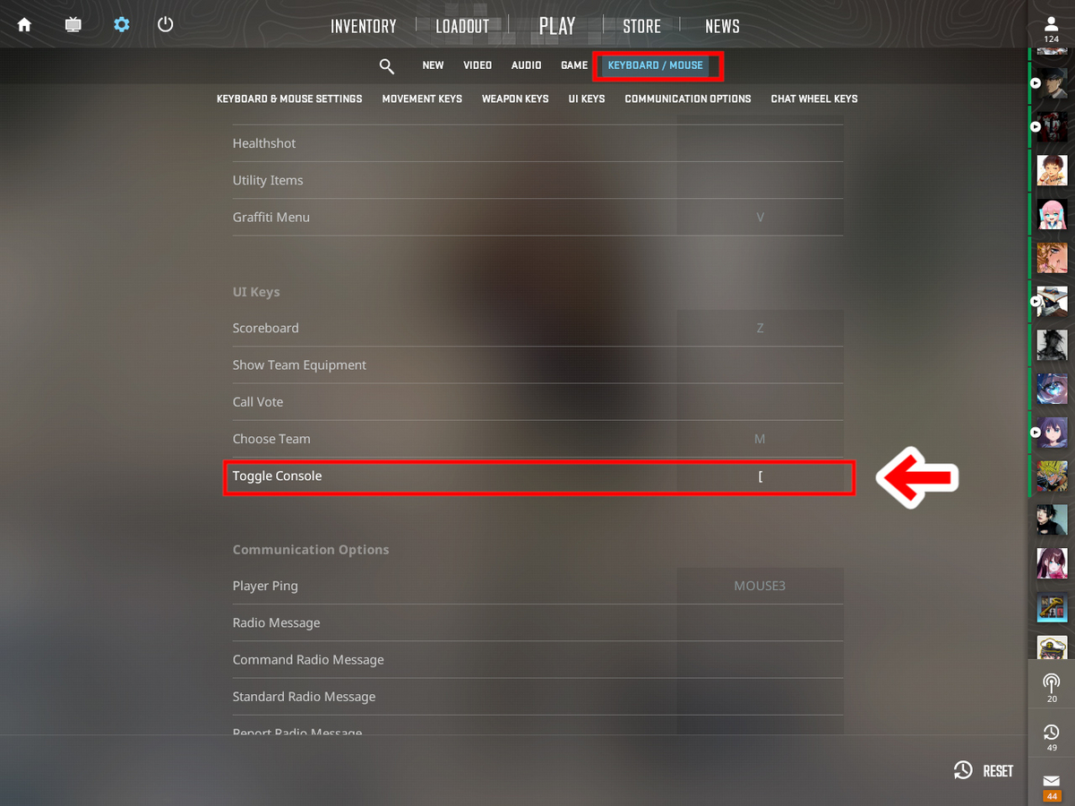 【CS2】コンソールの開き方【解説】 - SepiaMarsブログ