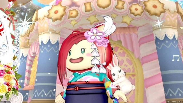 【れあち🧀冒険記155】新春ぴょんと跳躍福招きだよ☆ - ドラクエ10ドワコーデ日記『セレナのマイセレナーデ』