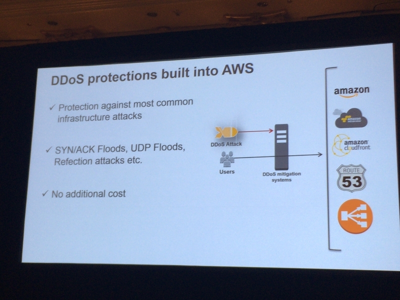 【re:Invent 2016】【レポート】[SAC322] AWS Shield -Managed DDoS Protection- - サーバーワークスエンジニアブログ