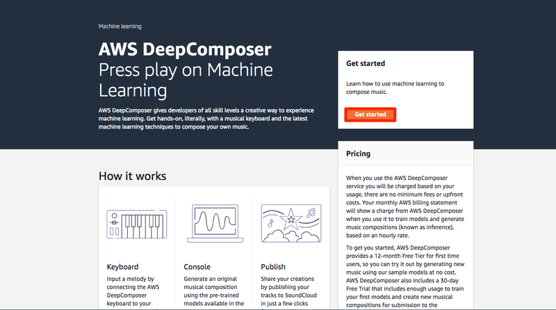 AWS DeepComposerで遊んでみた - サーバーワークスエンジニアブログ