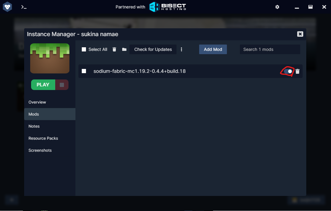 【マイクラ】全バージョン対応！超簡単！MODの入れかた【GDLauncher】【JAVA】 - セツユキブログ