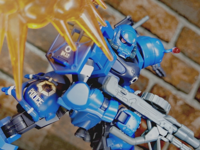 【ブログ 51point】 機動戦士Gundam GQuuuuuuX HG 1/144 MS-06-SSP POLICE ZAKU (軍警ザク) レビュー - 51point