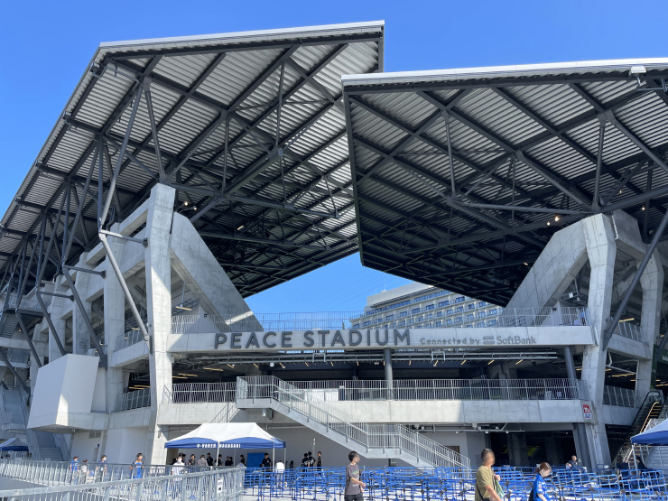 ピーススタジアム Connected by SoftBank - STADIUM REPORT