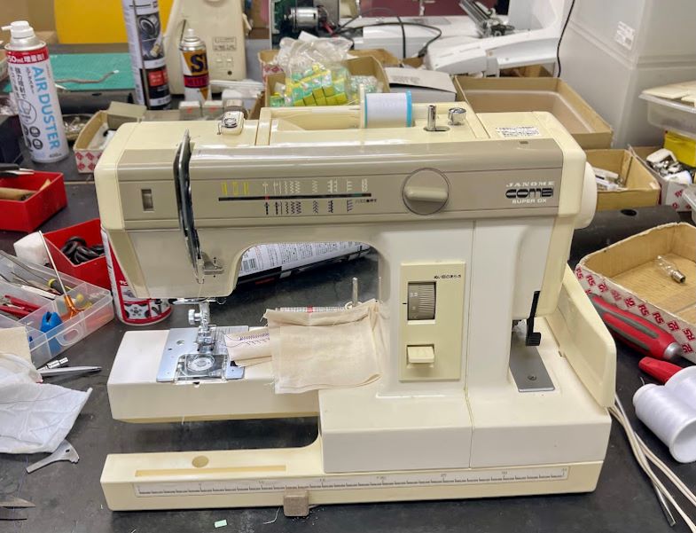 ジャノメミシン修理 コンビスーパーDX2100 - sewingnet’s blog