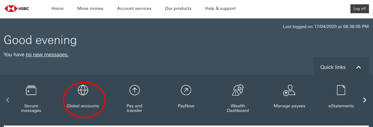 HSBC || Global Viewにて他国のプレミア口座をリンクさせる方法 - シンガポール・リテール銀行雑記