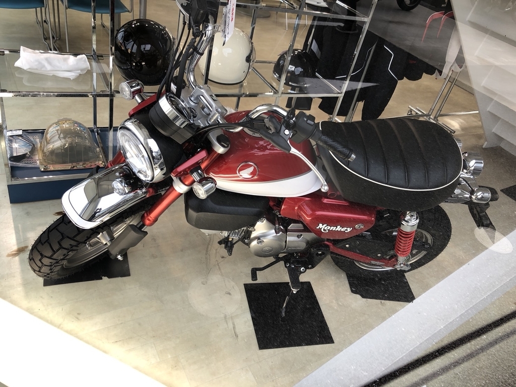 モンキー125の実物を見に行ってきました - S660.Tokyo