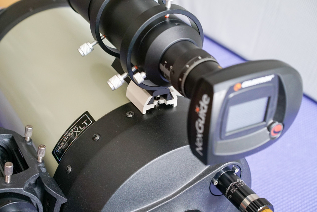 Celestron Edge HD 800 にガイドスコープを取り付ける - NO LIMIT Is. はてな支部'