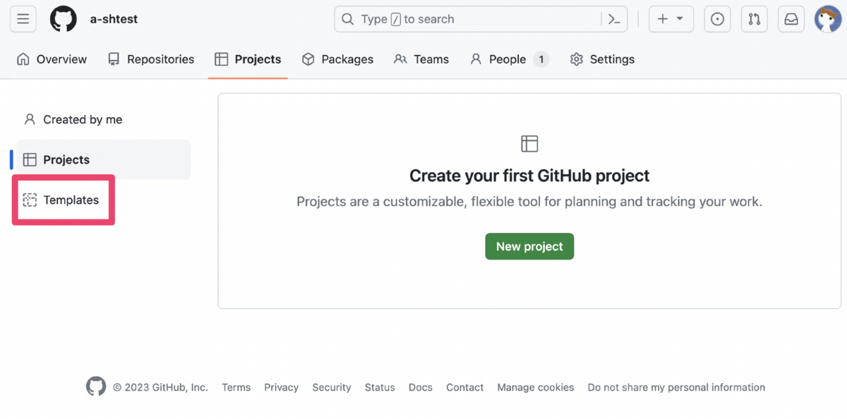 GitHub Projectsにテンプレート機能が実装されました！ - Alternative Architecture DOJO