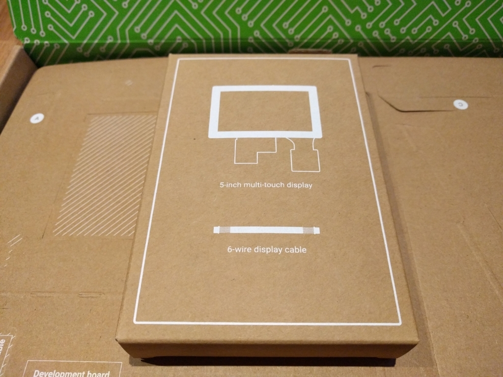 Android Things Starter Kit 開封の儀 - shanon's note