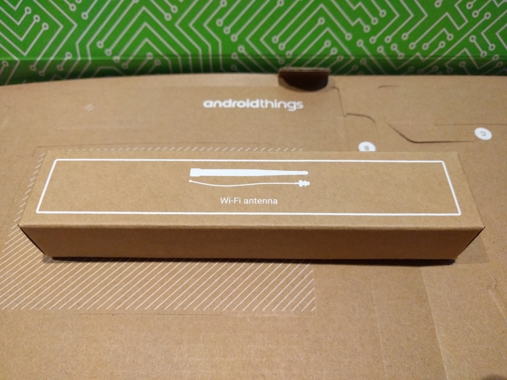 Android Things Starter Kit 開封の儀 - shanon's note