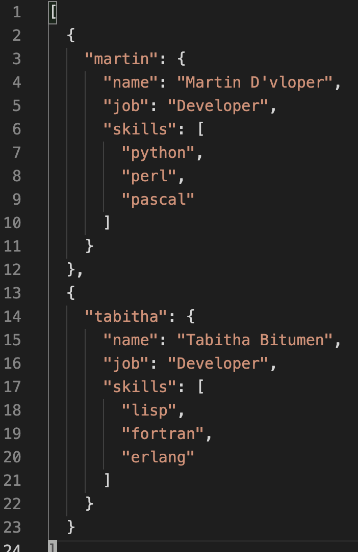 Visual Studio Code で yaml to json - ビットの海