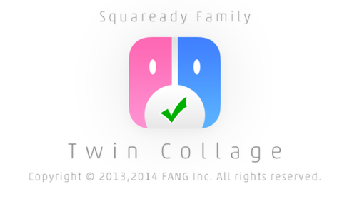 「Twin Collage」2枚のスクショを簡単に綺麗に並べることが出来るアプリです - 雲の向こうはいつも青空