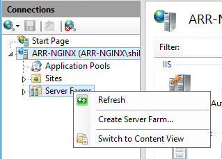 IIS に Application Request Routing (ARR) をインストールしてロードバランサーを構築してみた - しばやん雑記