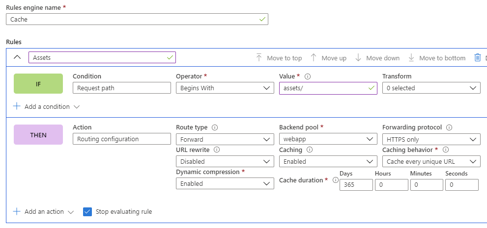 Azure Front Door の Rules Engine (Preview) を一通り試した - しばやん雑記