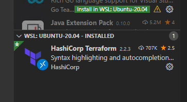 Windows と Ubuntu (WSL 2) で VS Code Terraform 拡張の入力補完を使えるようにする - しばやん雑記